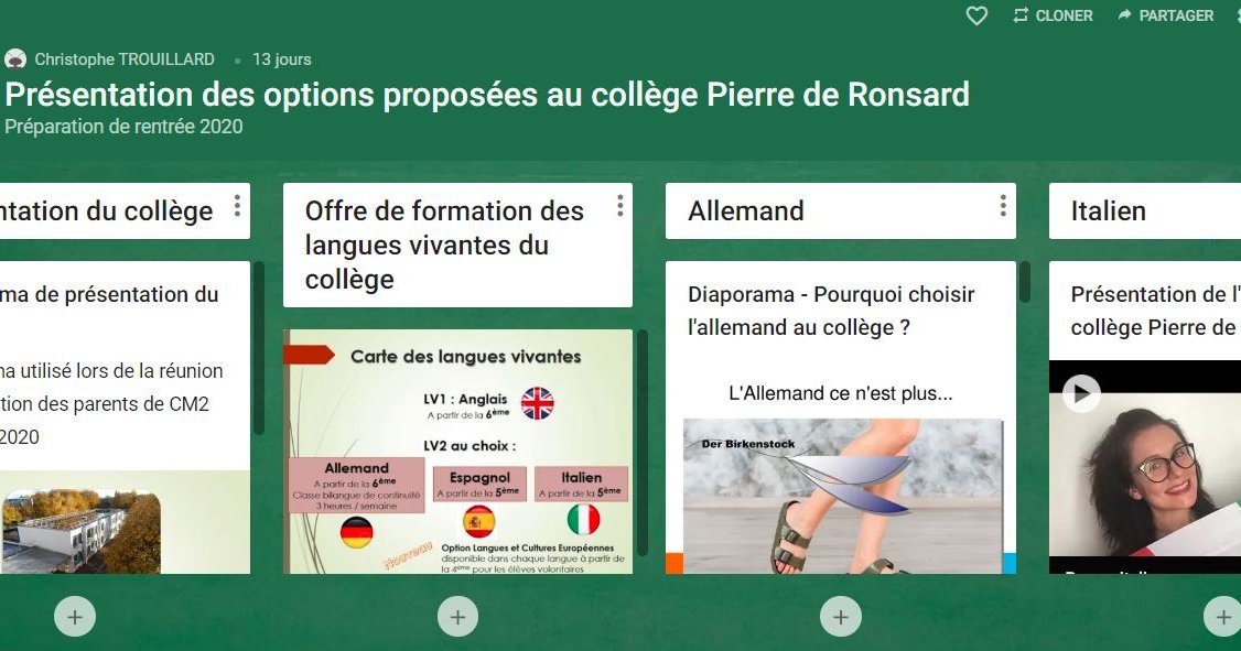 Collège Pierre de Ronsard - 4 rue du Mont Griffard - Montmorency